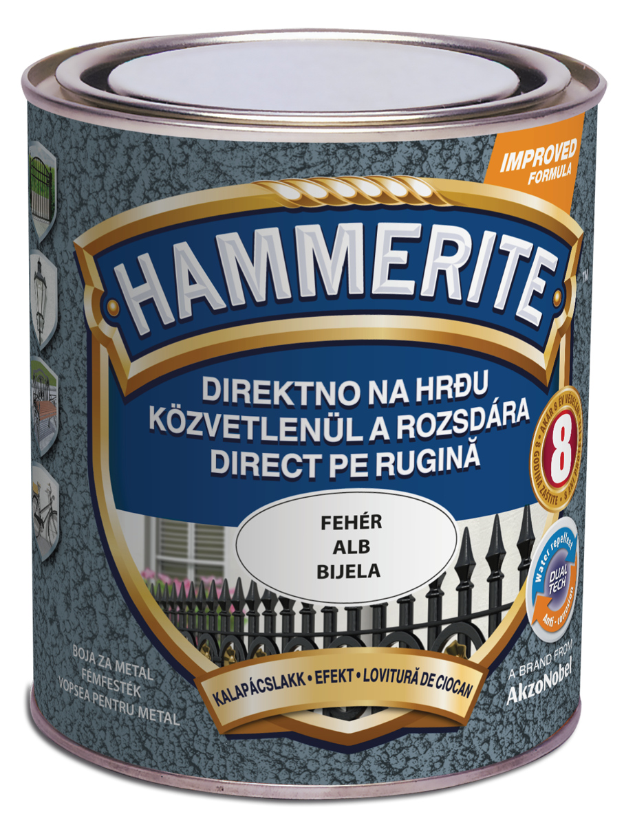 Hammerite közvetlenül a rozsdára - Kalapácslakk - MOTIP spray webáruház